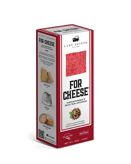 Lady Joseph FOR CHEESE Collection: Cheesemonger's Spice Rub Crackers ...